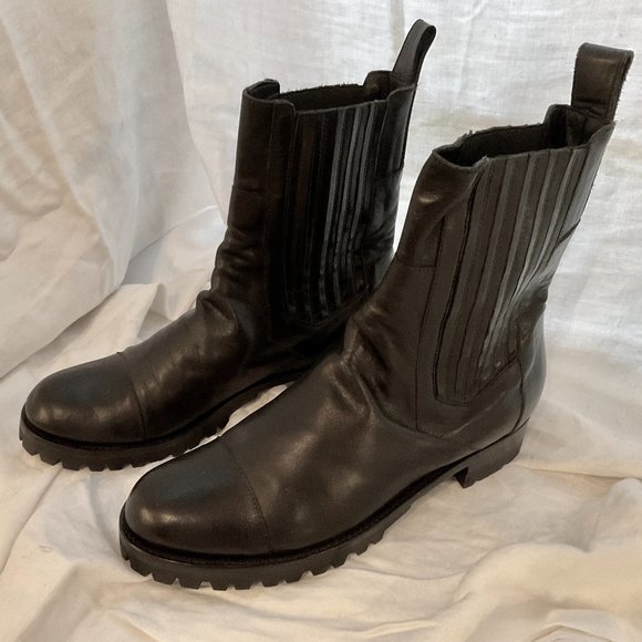 Joseph | Shoes | Joseph Vintage Chelsea Boots With New Vibram Soles ...